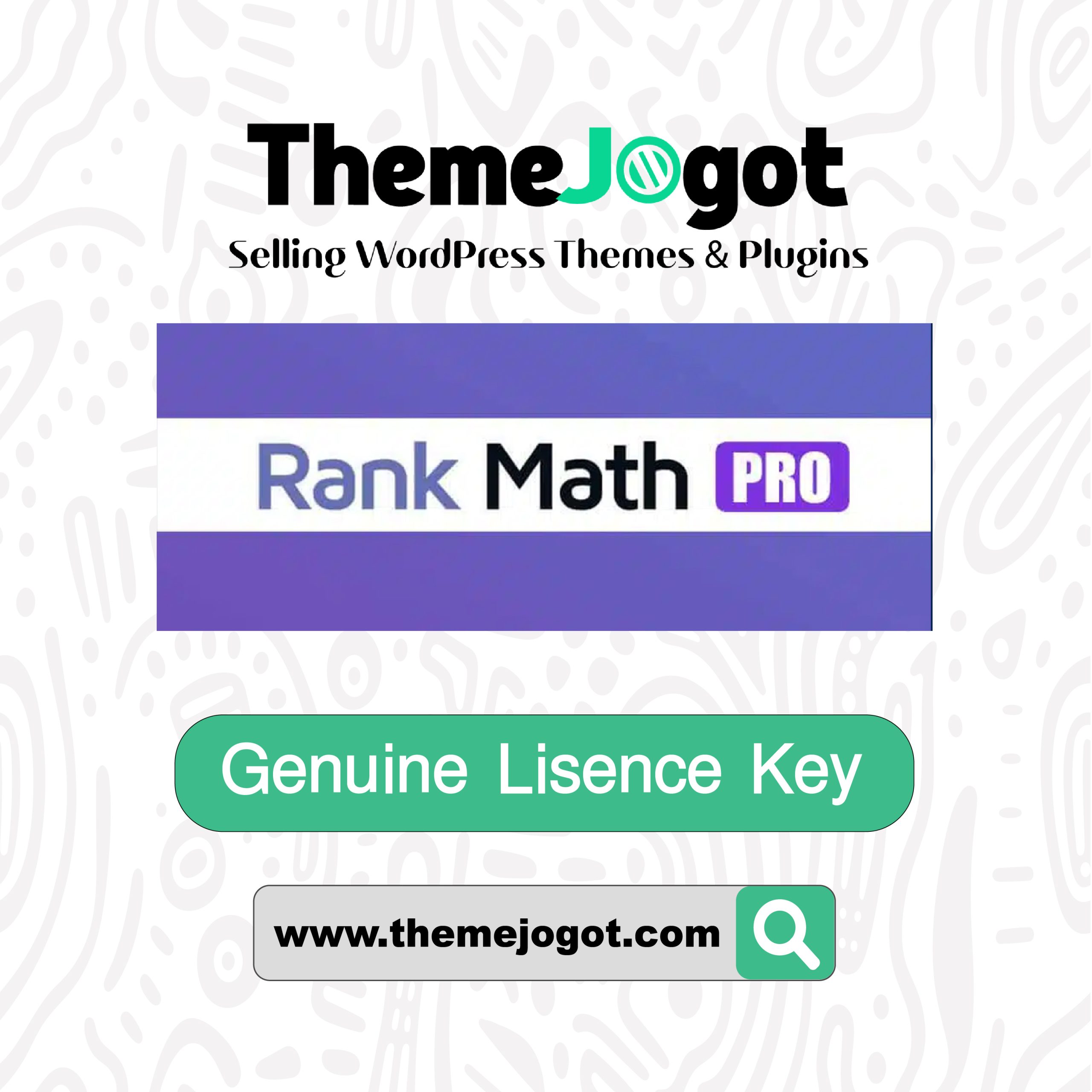 Rank Math Pro License Key Activation | One Year Update - Theme Jogot