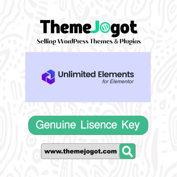 Unlimited Elements License Key Activation | Lifetime Auto Update - Theme Jogot