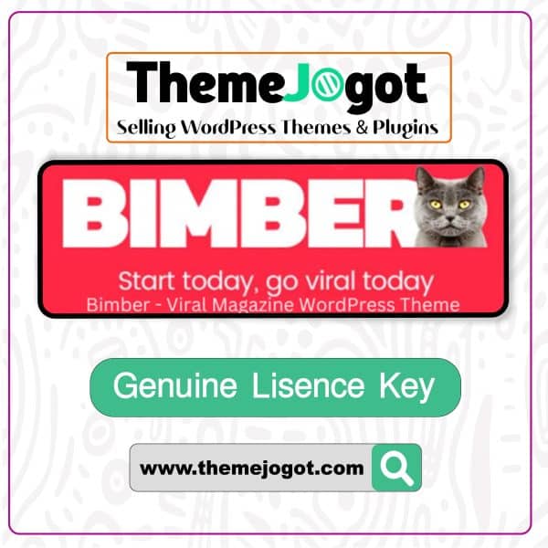 Bimber Theme License Key Activation | Lifetime Auto Update - Theme Jogot